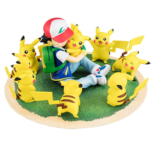 Leksaksset 8 delar Pokémon Pikachu Squirtle Bulbasaur Ash Figur 8–10 cm ...