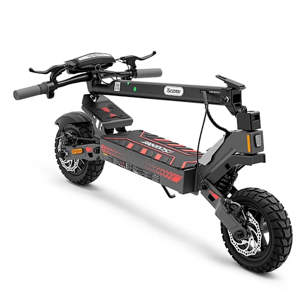 iScooter iF1 Vuxen Elektrisk Scooter, 1200W motor, 10-tums vakuum ...