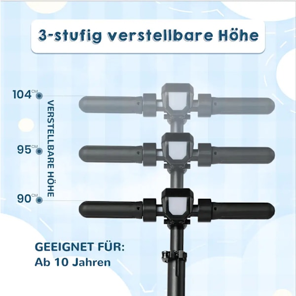 VANKEL S31 Barn Elsparkcykel 25,2V 5Ah Batteri 150W Motor 6,5 Tum Däck ...