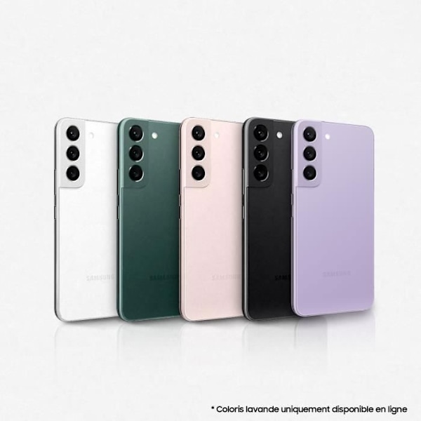 Smartphone - SAMSUNG - Galaxy S22 - 128 GB - 5G - Skärm 6,1" Lavendel ...