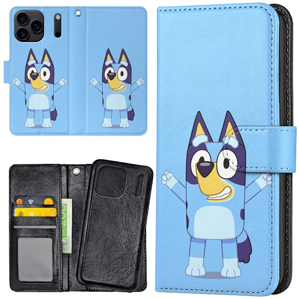 iPhone 17 Pro Max - Lommebok Deksel Bluey | CDON