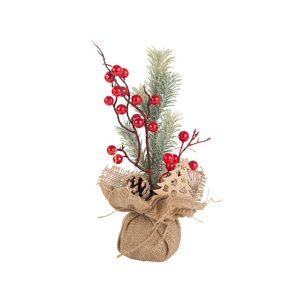 Julebord pynt skrivebordsdekorasjon julebord | CDON
