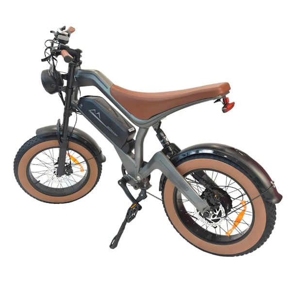 DYU M20 Elcykel Vuxen 1500W Motor 48V18.2AH Batteri 20 tums Elcykel med ...