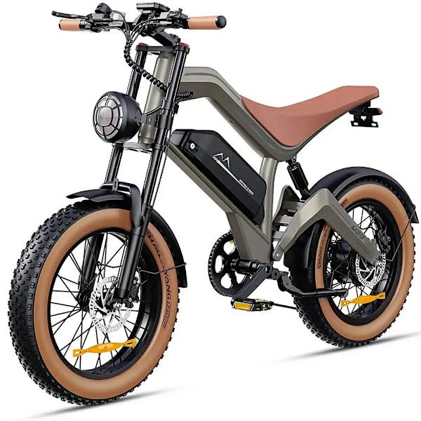 DYU M20 Elcykel Vuxen 1500W Motor 48V18.2AH Batteri 20 tums Elcykel med ...