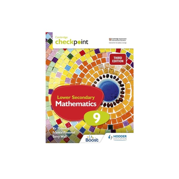 Cambridge Checkpoint Lower Secondary Mathematics Student's Book 9 ...