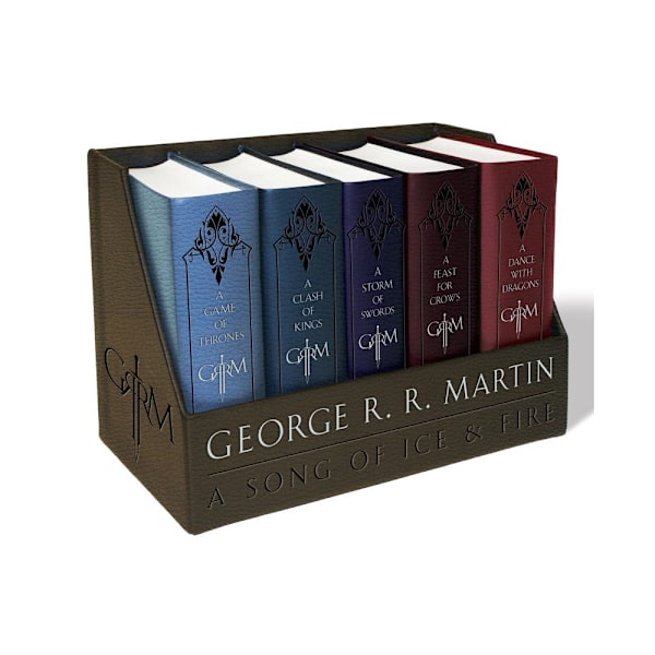 George r. r. martins a game of thrones leather-cloth boxed set (song of ...