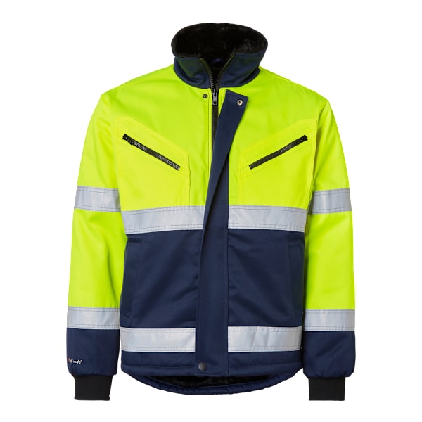 5616 Jacket Fluorescent yellow/navy Unisex | CDON