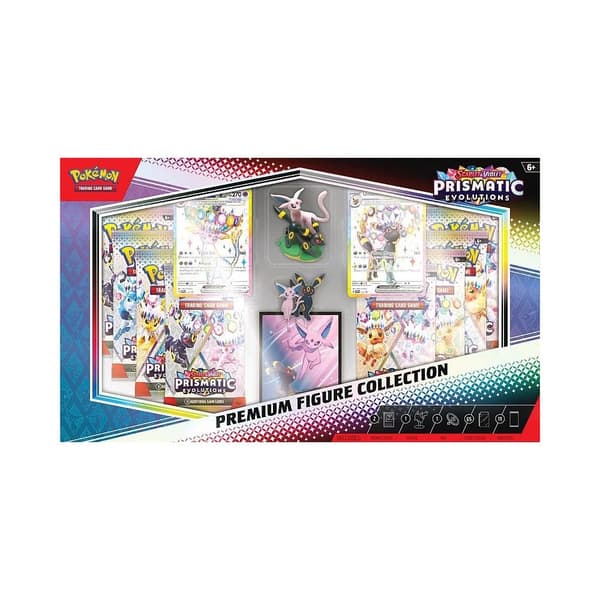 Pokémon TCG: Scarlet & Violet—Prismatic Evolutions Premium (Skadad) | CDON