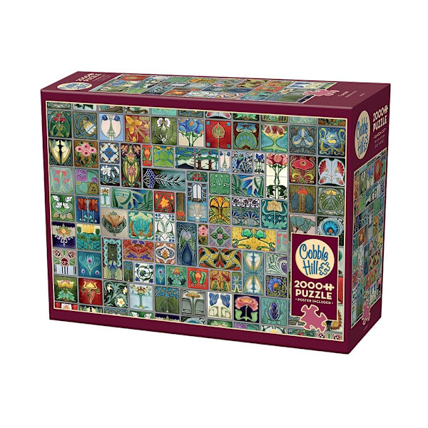 Tilework, Pussel, 2000 bitar, Cobble Hill | CDON