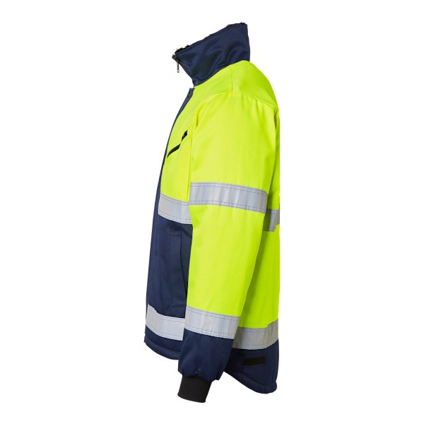 5616 Jacket Fluorescent yellow/navy Unisex | CDON