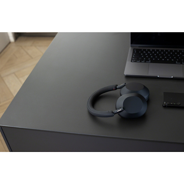 Sony WH-1000XM5 - hörlurar med mikrofon - 3,5 mm kontakt | CDON