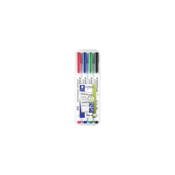 Whiteboardpenna LUMOCOLOR 1,0mm 4/fp | CDON