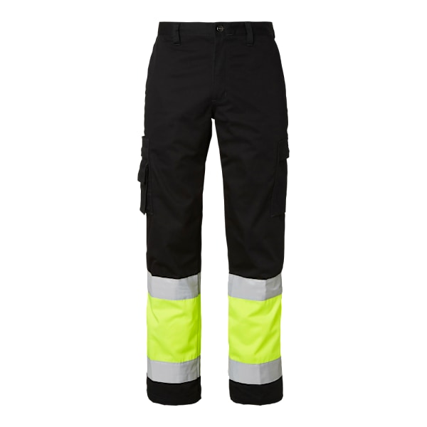 2070 Trousers Black/fluorescent yellow Male | CDON