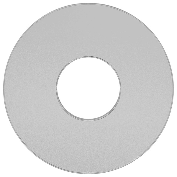 Skivor 12 pcs Silver 12 x 12 x 1,2 cm Järn | CDON