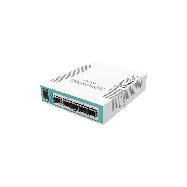 MikroTik RouterBOARD Cloud Router Switch CRS106-1C-5S - switch - 6 ...