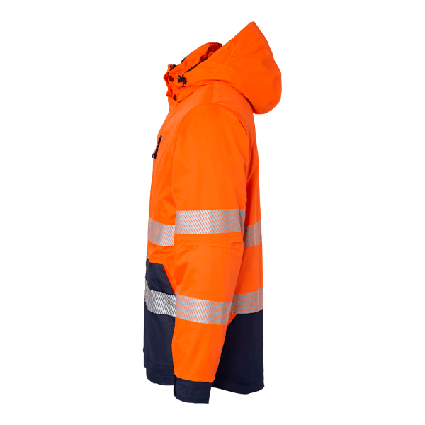 127 Jacket Fluorescent orange/navy Unisex | CDON