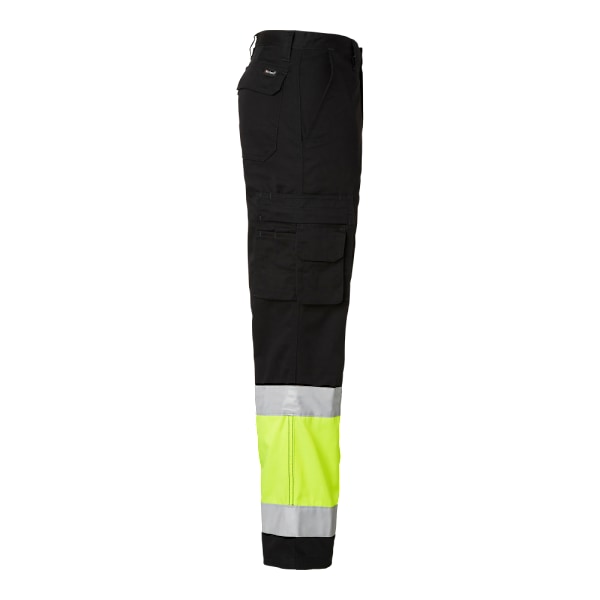 2070 Trousers Black/fluorescent yellow Male | CDON
