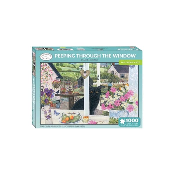 JIGSAW 1000 PIECE RECTANGULAR PEEPING TH (häftad, eng) | CDON