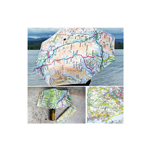 OS Map Premium Umbrella - New Forest National Park | CDON