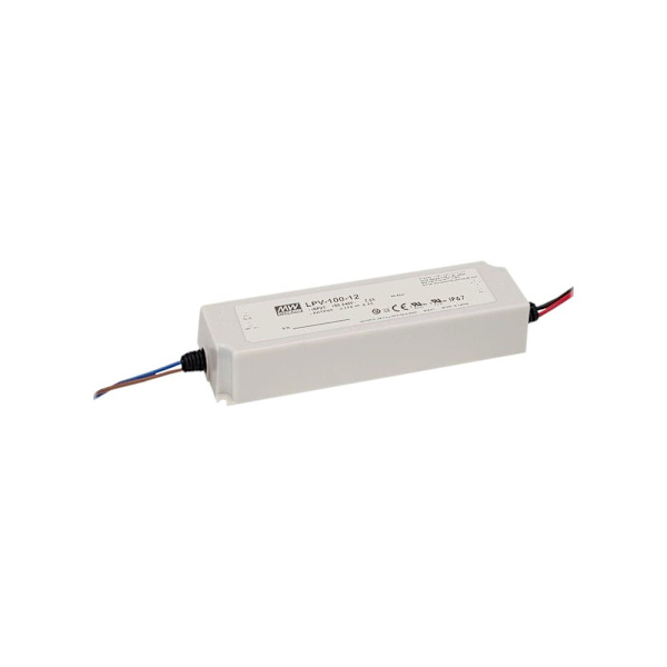 Mean Well LPV-100-24 - LPV-100 Series - LED driver - 100.8 Watt | CDON