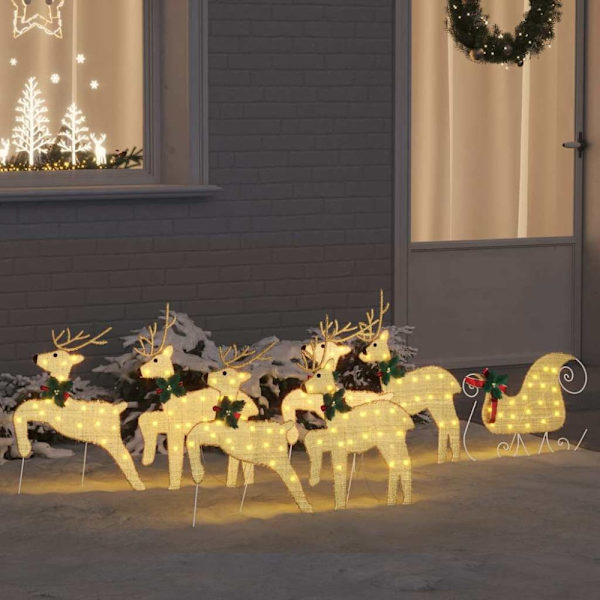LED Renar 7 pcs Guld tyg | CDON