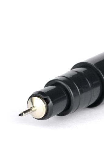 Fineliner PENTEL Pointliner 0,5mm svart 12st | CDON
