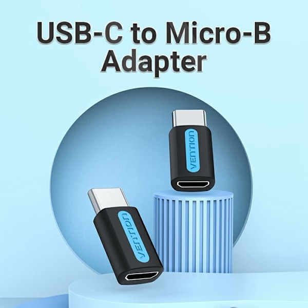 VENTION USB 2.0 USB-C Hane till Micro-B Hona Adapter Mini OTG ...