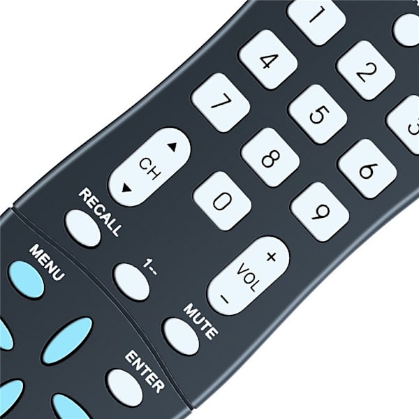 Kaukosäätimen vaihto GXCC:lle Sanyo-televisiolle | CDON