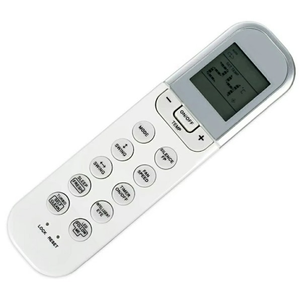 Fjärrkontroll Ersättning för RG36F / BGEF för Midea Air Conditioner | CDON