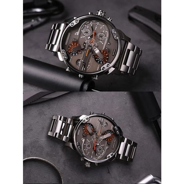 Klocka Herr DIESEL DZ7315 - Mr. Daddy Box Grafit | CDON