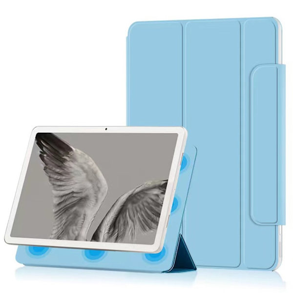 Google Pixel Tablet Fodral 2in1 Magnet Tri-Fold Baby Blue | CDON
