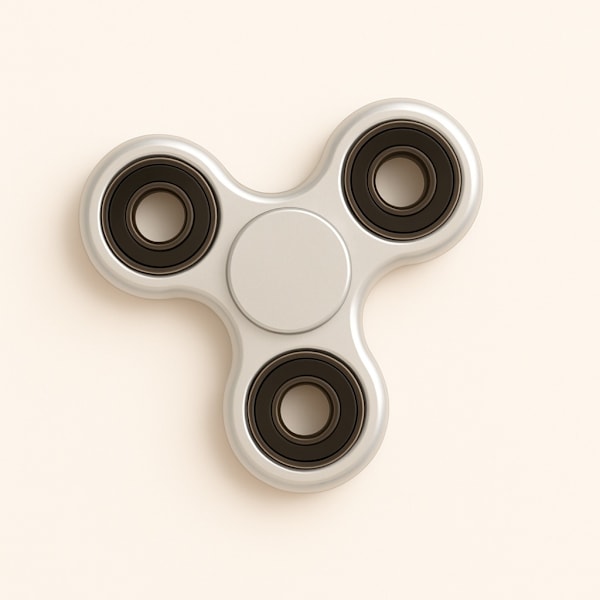 Fidget Spinner Ultra Spin Trio - Silver | CDON