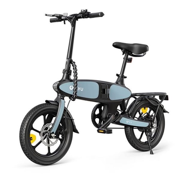 Elcykel - DYU - C2 - Motor 250W - Batteri 48V 7,5Ah (40 km) - Magnesium ...
