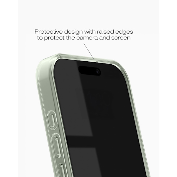 Clear Case MagSafe iPhone 17 Sage Green | CDON