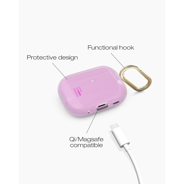 Clear AirPods Case Pro 3 Light Pink | CDON