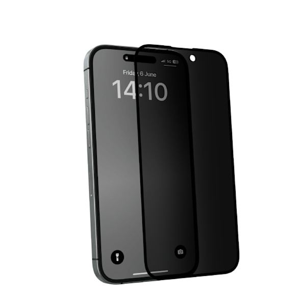 IDEAL Full Coverage Privacy Glass iPhone 17 | CDON