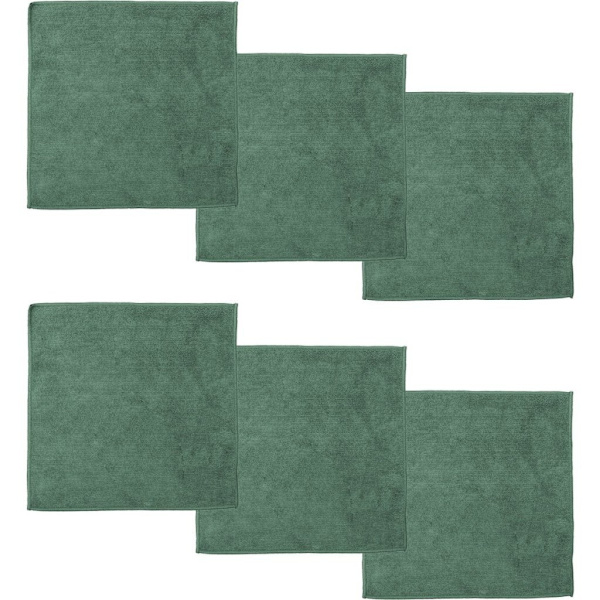 DDDDD Mikrofiberduk Billie 30x30 cm 6 delar Grön | CDON