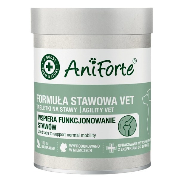 ANIFORTE Agility VET Joint - kosttillskott för hundar - 120 tabletter ...