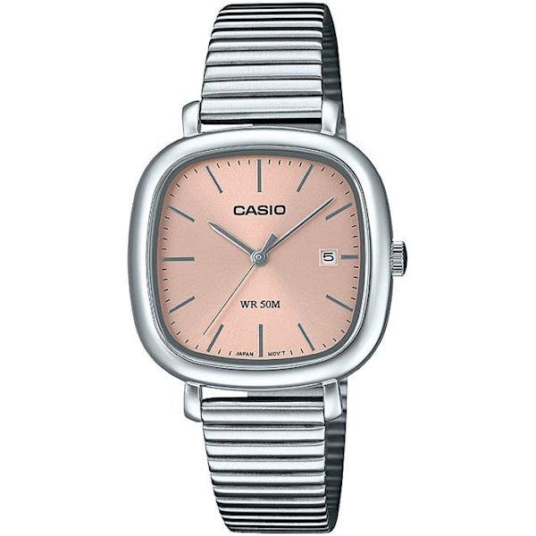 Klocka - CASIO - LTP-B166D - Dam - Rosa - Kvarts - Analog | CDON