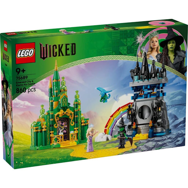 Lego Wicked 75689 Emerald City og Kiamo Ko Slot | CDON