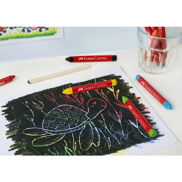 Faber Castell FC-120011 Jumbokritor 12 delar | CDON