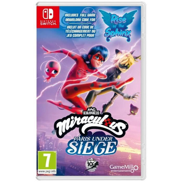 Miraculous 1&2-paket (Rise of the Sphinx CIAB + Paris Under Siege ...