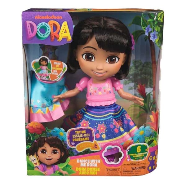 Dora Interaktiv Dansdocka 30 cm + Ljud | CDON