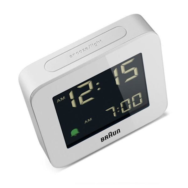 Digital travel alarm - Braun - BC09 - DCF signal - Backlight - Sound ...