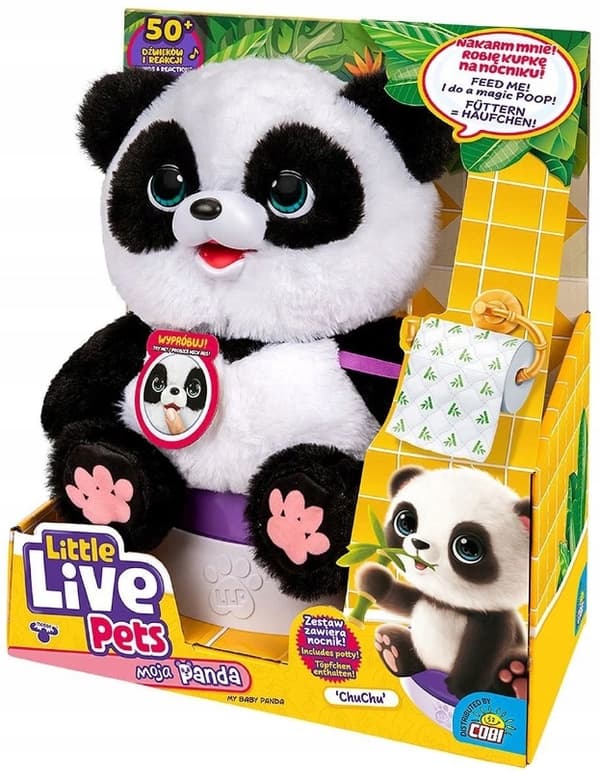 Little Live Pets Min Panda ChuChu LLP Interaktiv Panda | CDON