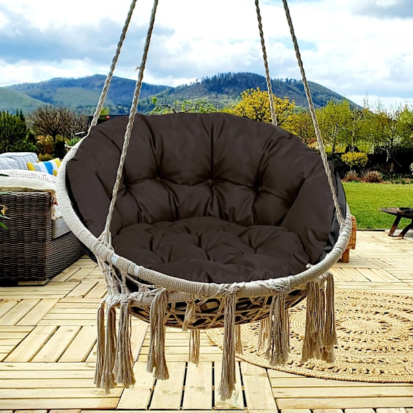 Trädgårdskudde 122 x 40 cm för stol, gunga, hängstol, storkbo ...