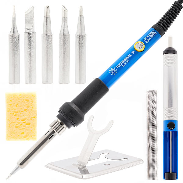 Techrebal ”Blue Jet” TBJ60W lödkolv/pyrograf med 60W potentiometer ...