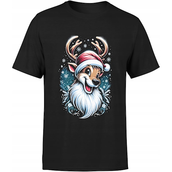 HERR JUL-T-SHIRT MED RENAR I JULKLAPP TILL POJKVÄN M | CDON
