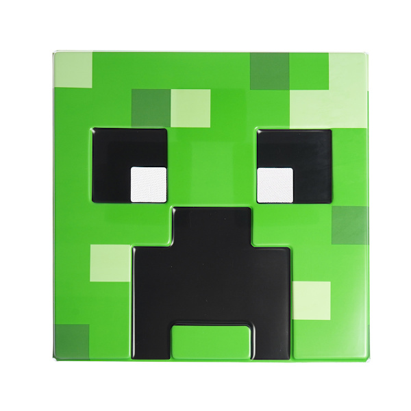 Minecraft Creeper Mask Piexele Speldräkt Kostym | CDON