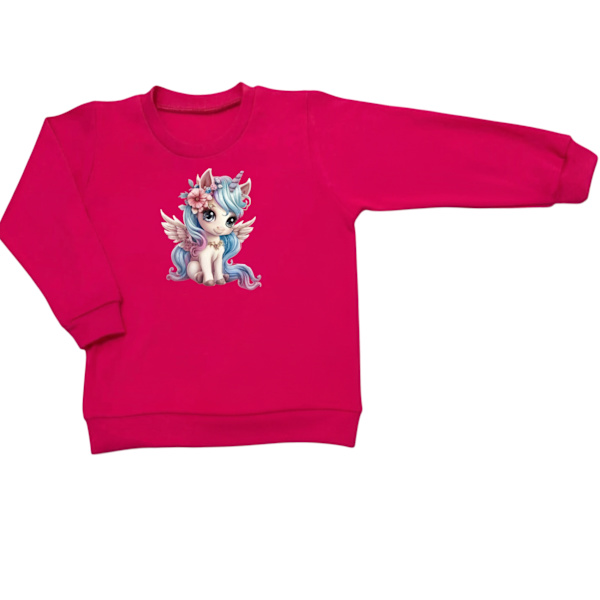 BARNPYJAMAS 140 FÖR FLICKA 100% BOMULLM ENHÖRNING AMARANTH | CDON